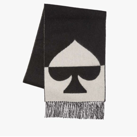 kate spade | Accessories | Nwt Kate Spade Wool Cashmere Oversized Scarf ...